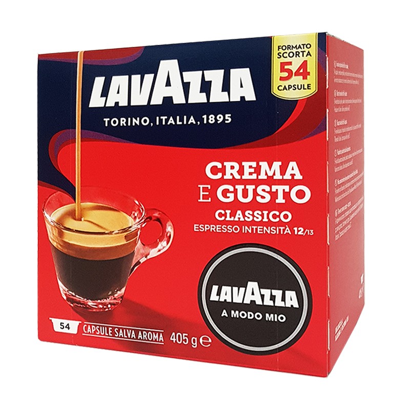 54 capsule LavAzza A Modo Mio CREMA E GUSTO 54 capsule LavAzza A Modo Mio CREMA E GUSTO